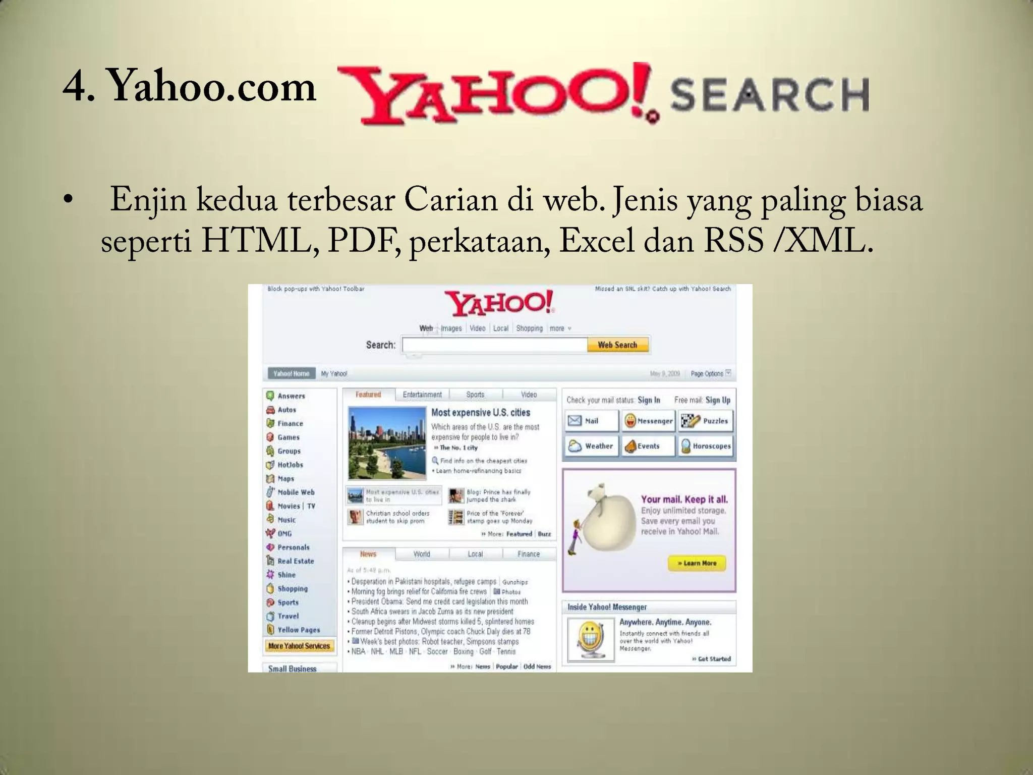 Apa itu enjin carian | PPTX