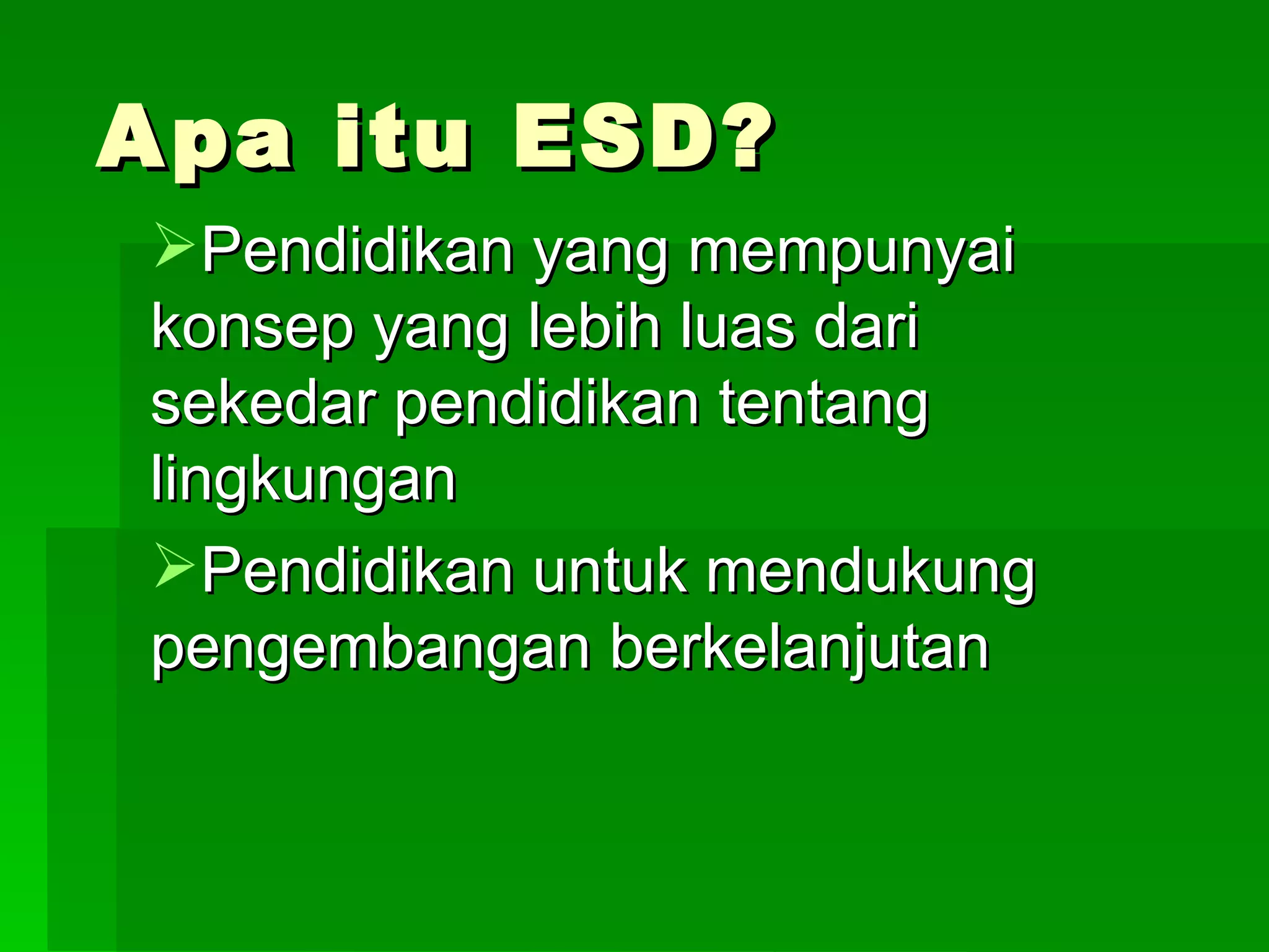 Apa itu esd | PPT