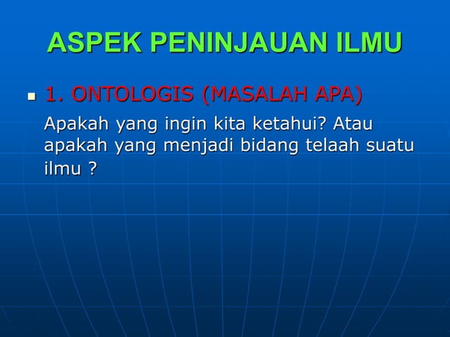 Apa itu Ilmu.ppt