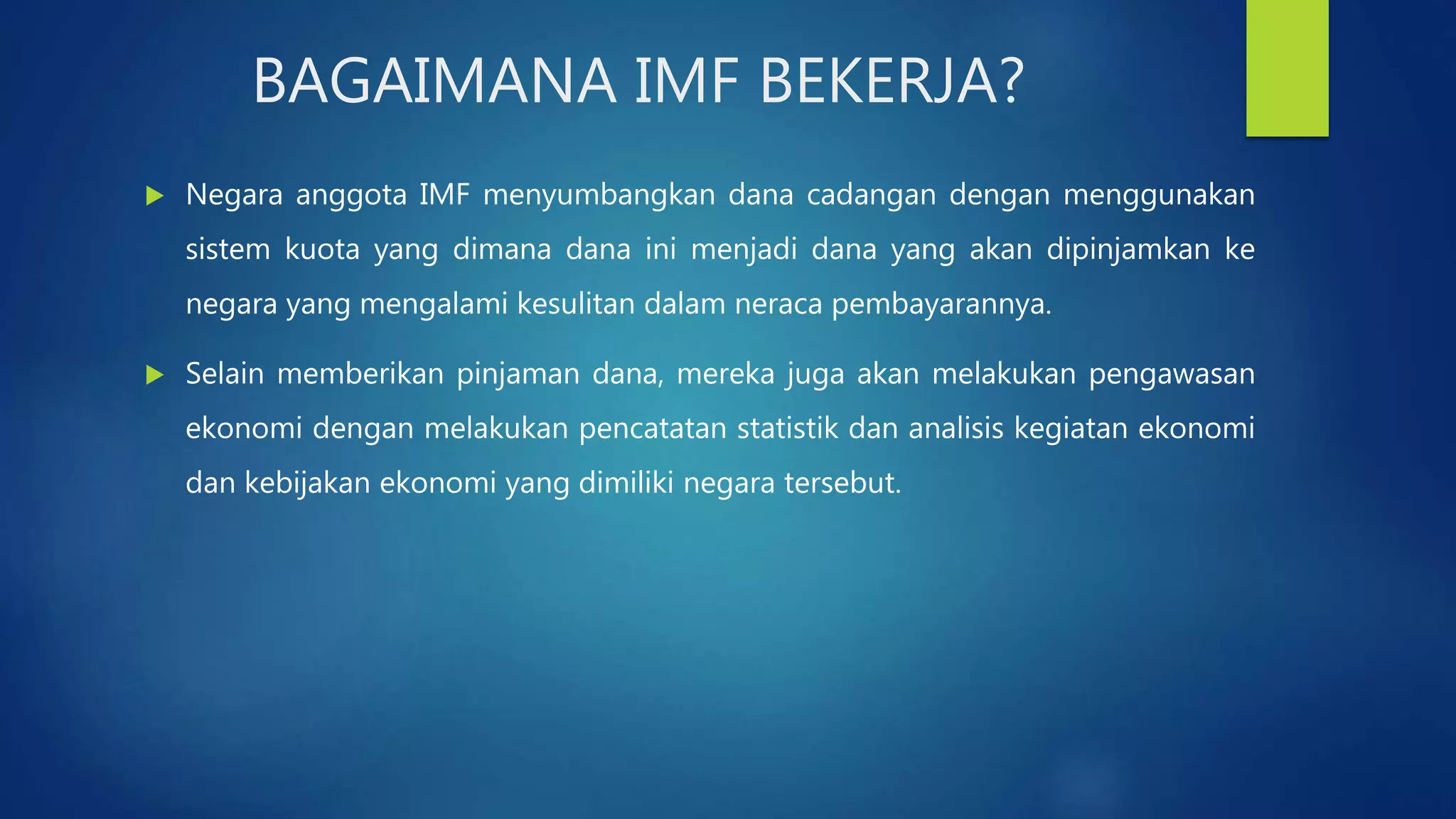 Apa Itu IMF ? | PPTX