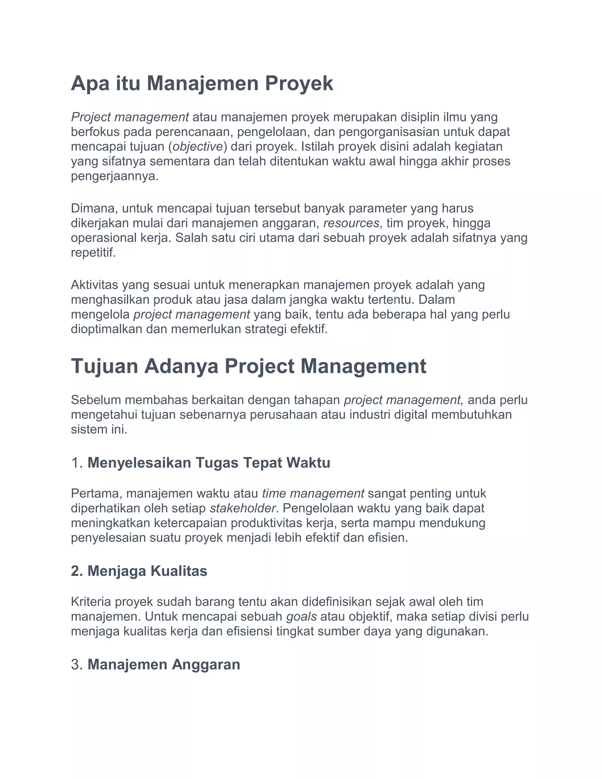 Apa itu Manajemen Proyek.docx