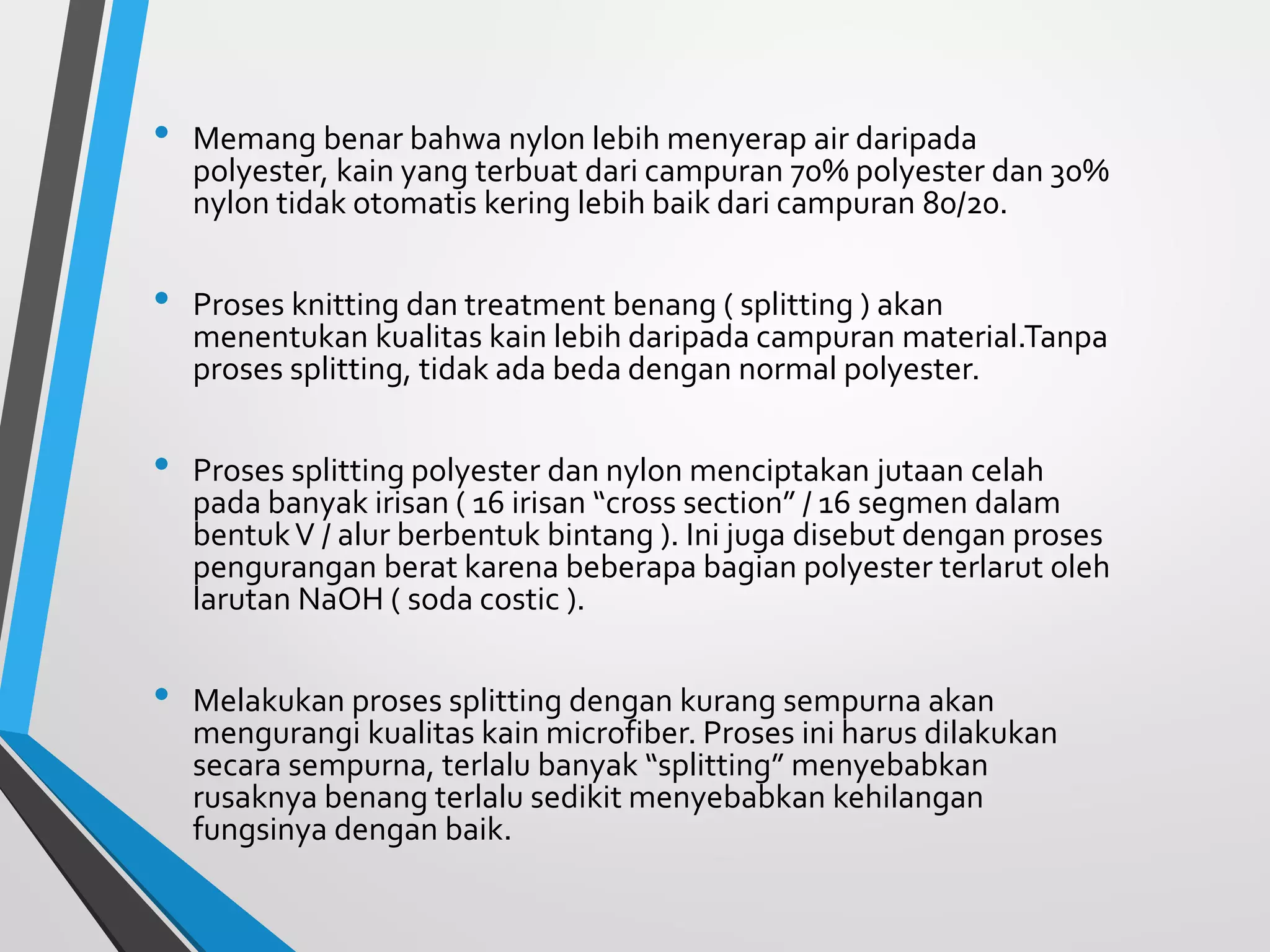 Apa itu microfiber | PPT | Free Download