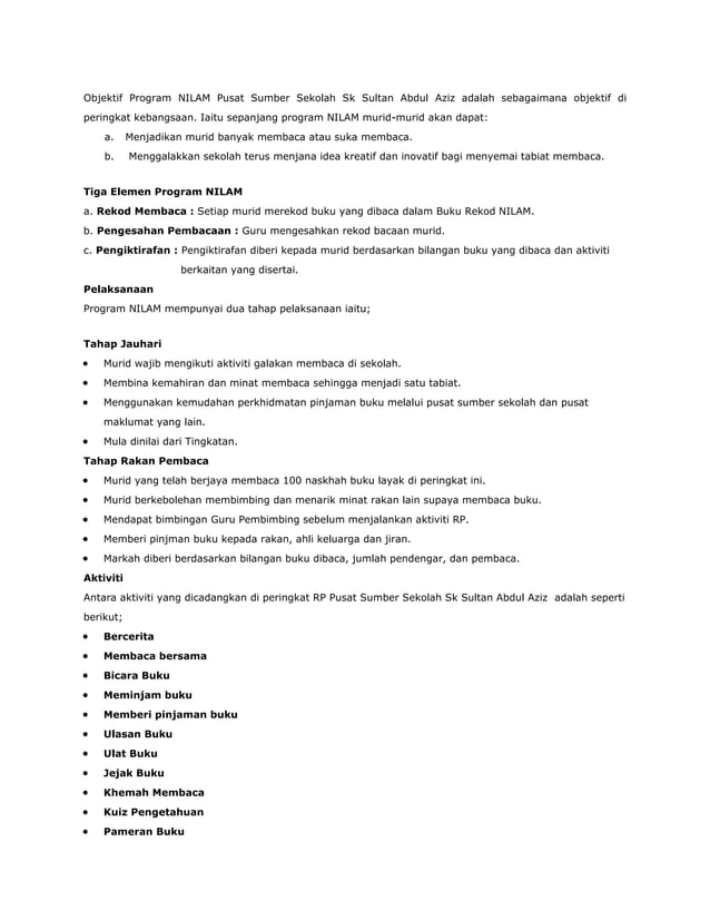 Apa itu nilam | DOCX