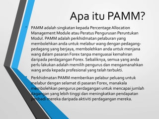 Apa Itu PAMM? | PPT