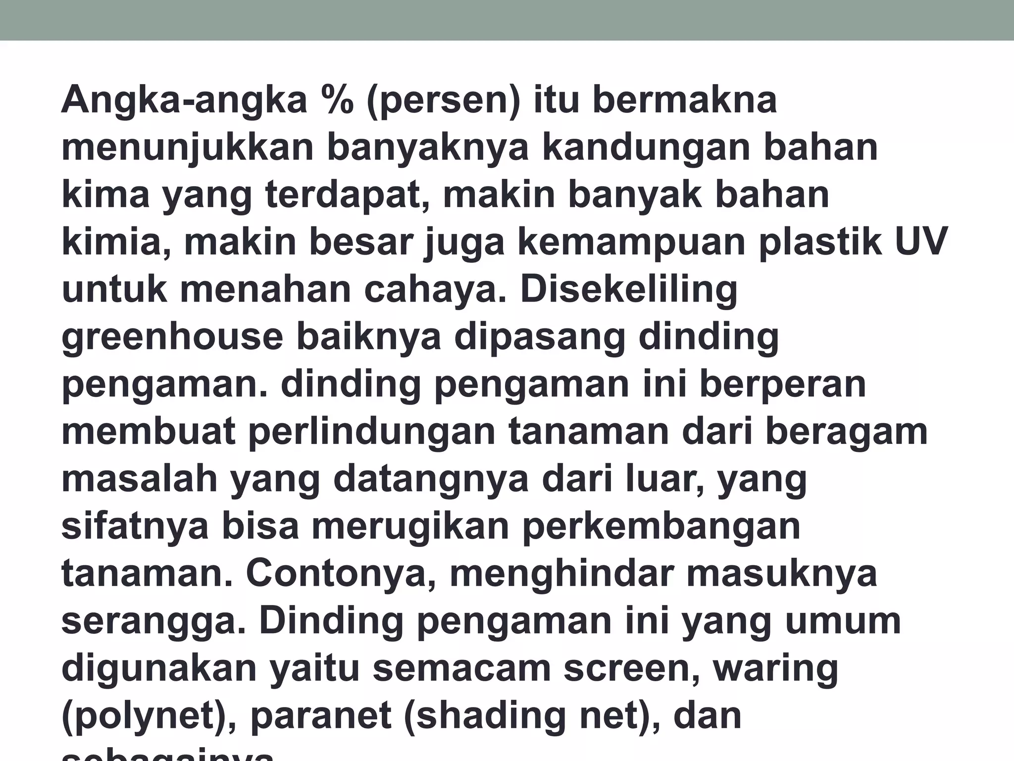 Mengenal Apa Itu Plastik UV? | PPT