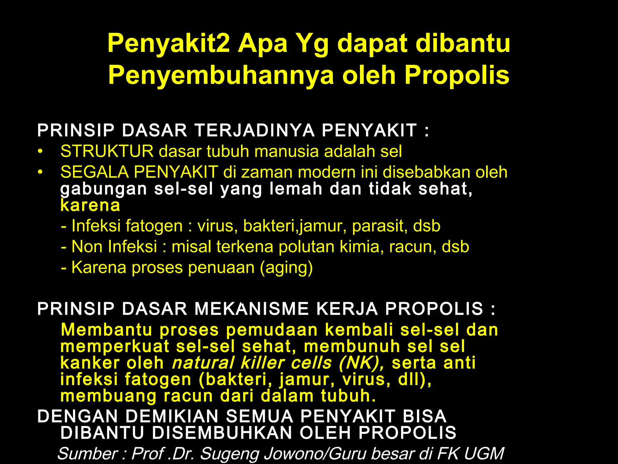 Apa itu propolis | PPT