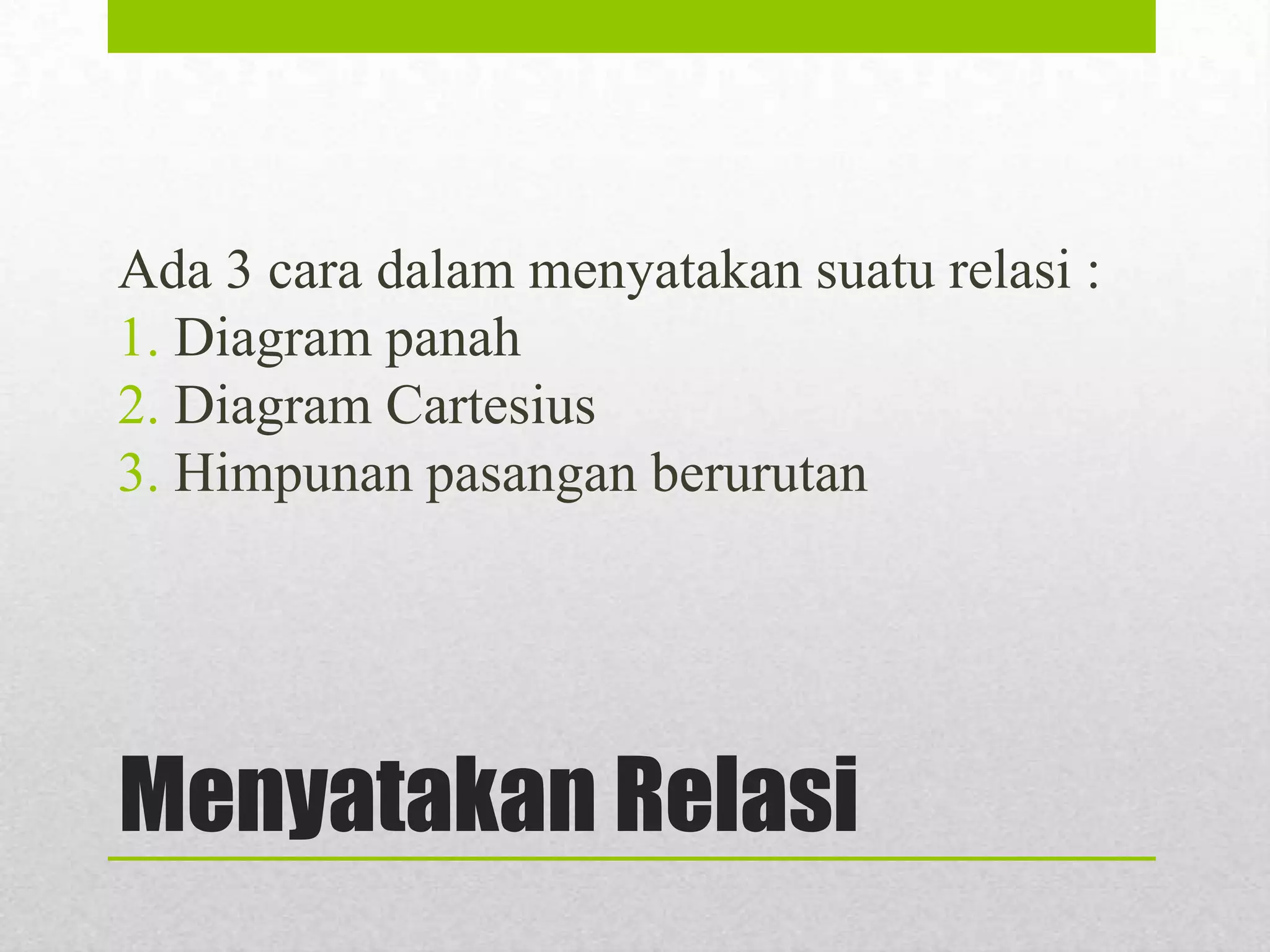 Apa itu relasi? | PPT