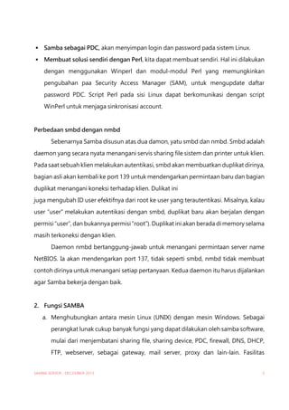 Apa itu samba | PDF