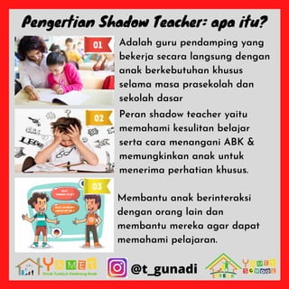 Apa itu shadow teacher | PDF