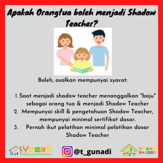 Apa itu shadow teacher | PDF
