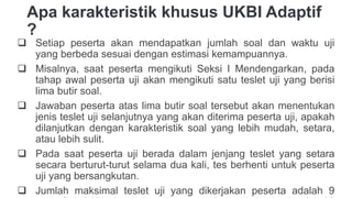 Apa itu ukbi | PPTX