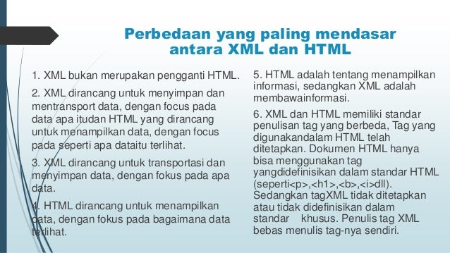 Apa itu XML - JSON - JavaScript - Front end & Back end Apa itu XML - JSON - JavaScript - Front end & Back end