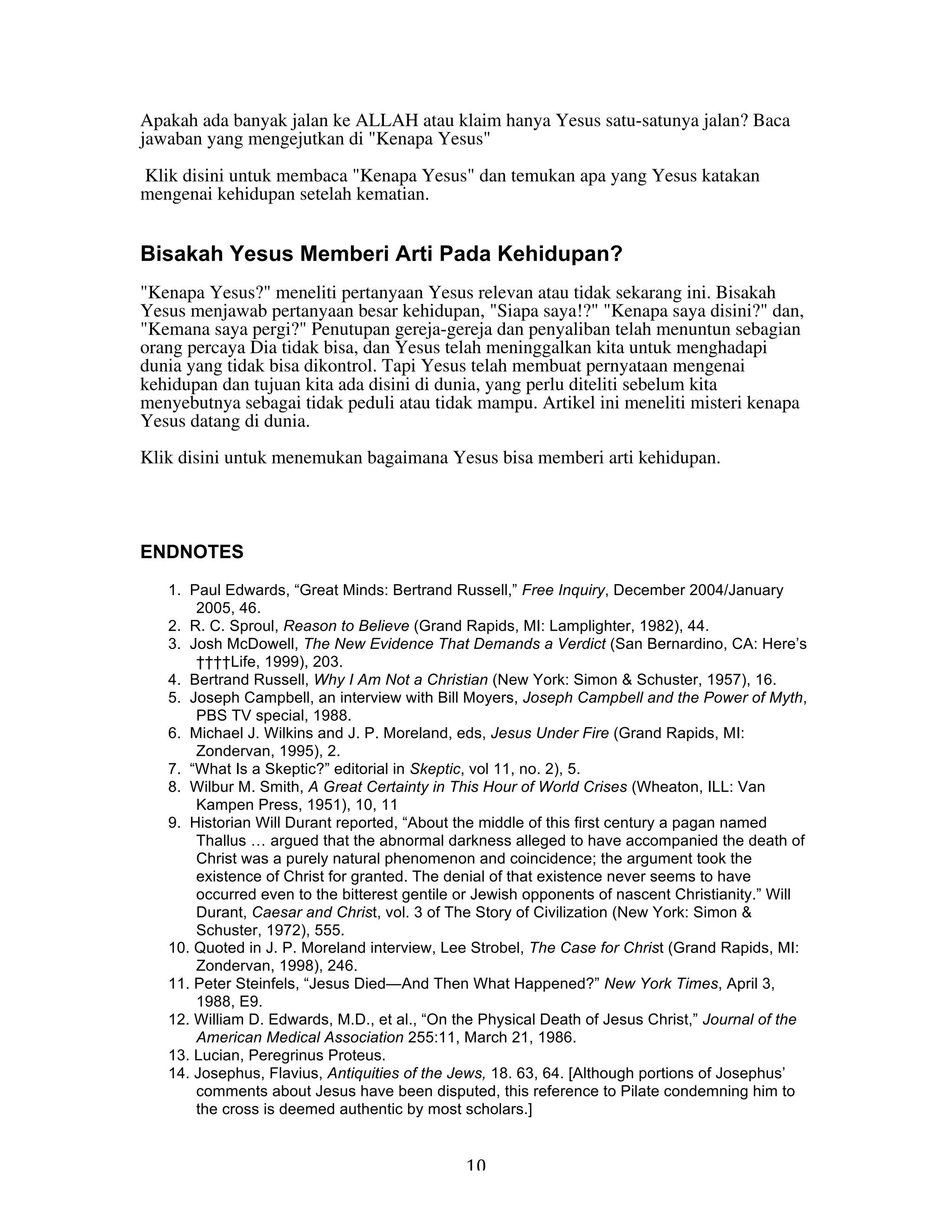 Is it true that Jesus rose from the dead? | PDF