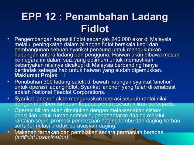 program transformasi ekonomi | PPT