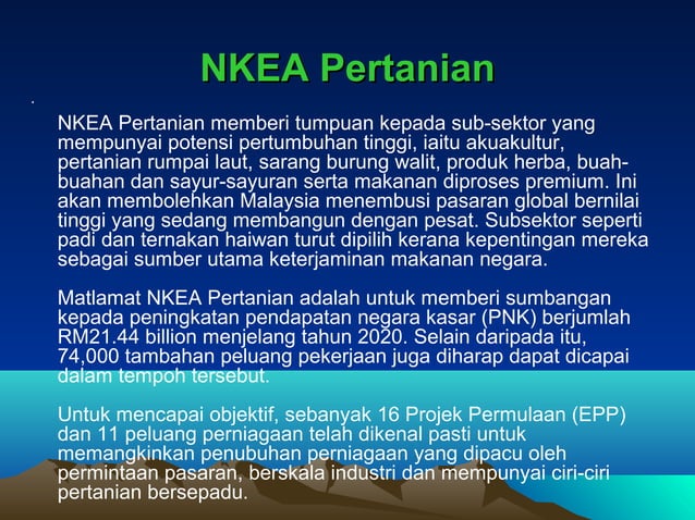 program transformasi ekonomi | PPT
