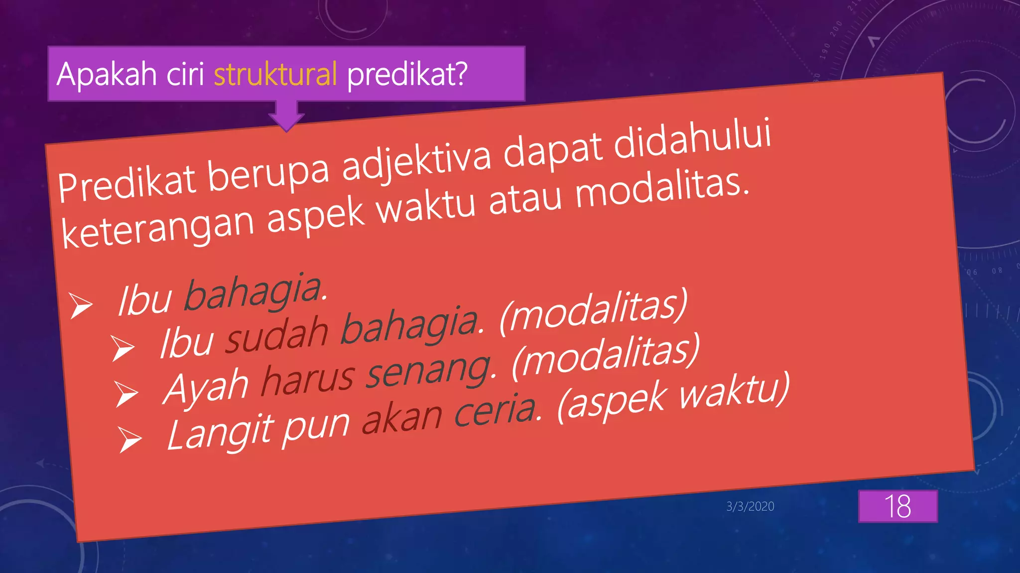 Apakah predikat itu? | PPT