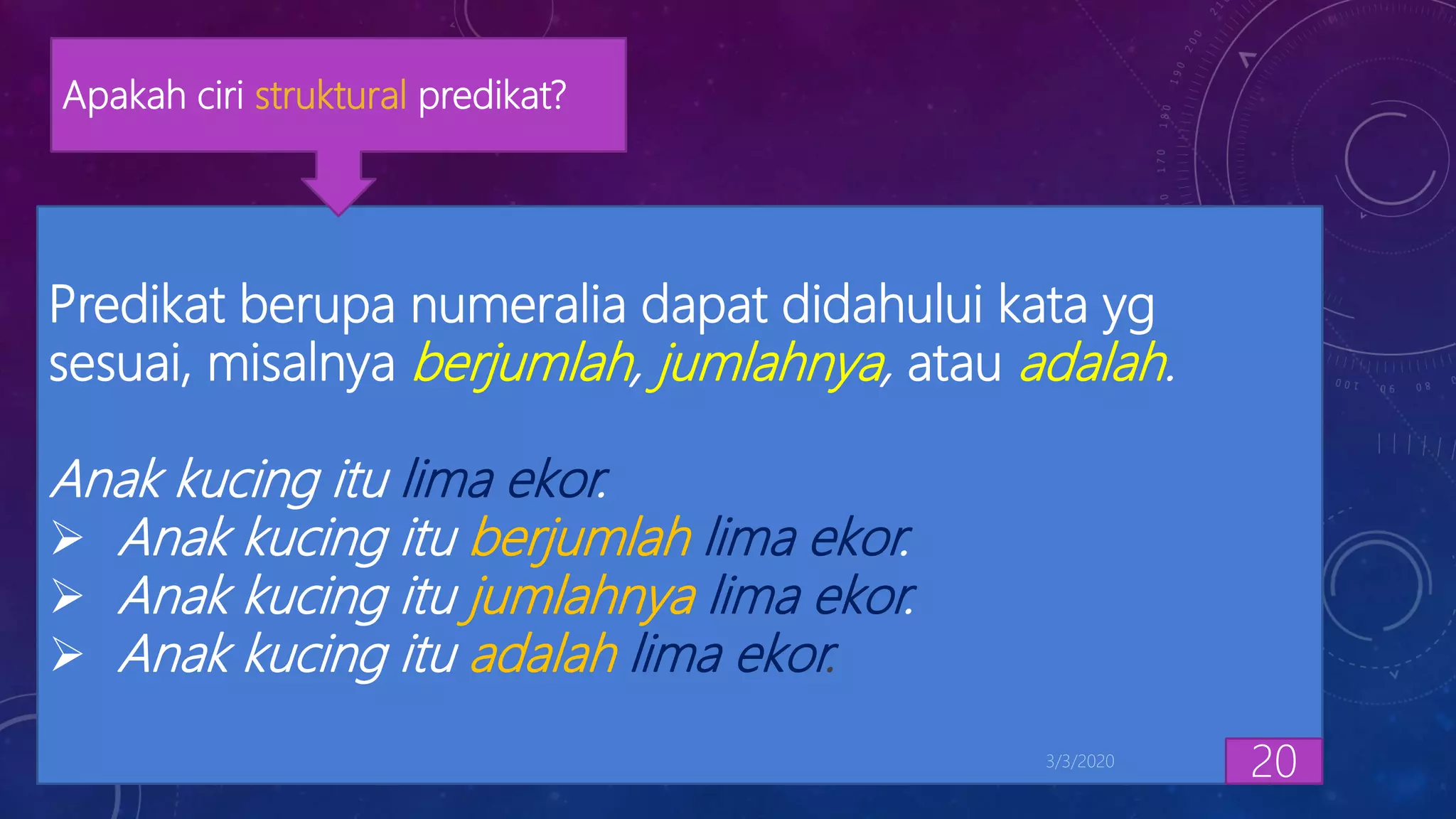 Apakah predikat itu? | PPT