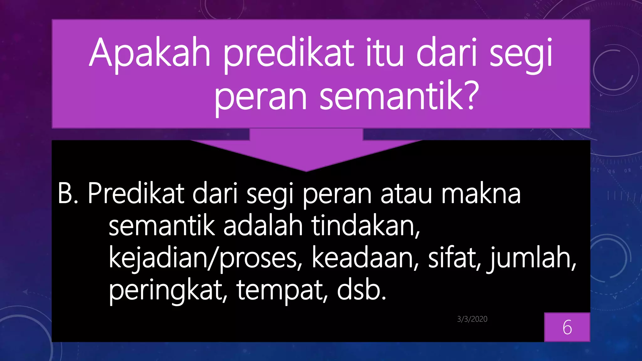 Apakah predikat itu? | PPT