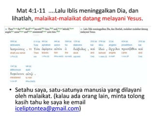 Apakah saudara sudah tahu alkitabalquran | PPTX