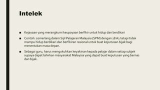 Apakah yang ingin dicapai oleh konsep jeri dalam | PPTX