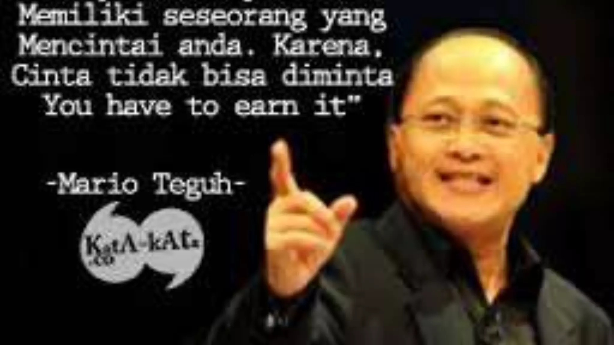 Kata-kata Motivasi Mario Teguh : Apa kata mario teguh?? | PPTX | Television | Entertainment