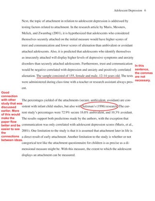 APA Literature Review Example by Purdue Online Writing Lab | PDF