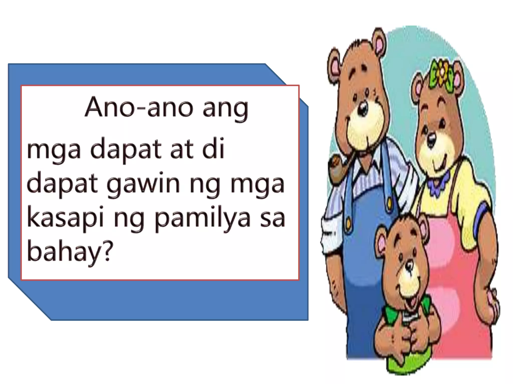 Alituntunin Sa Bahay | PPTX