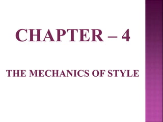 Apa manual chapter 4 | PPTX