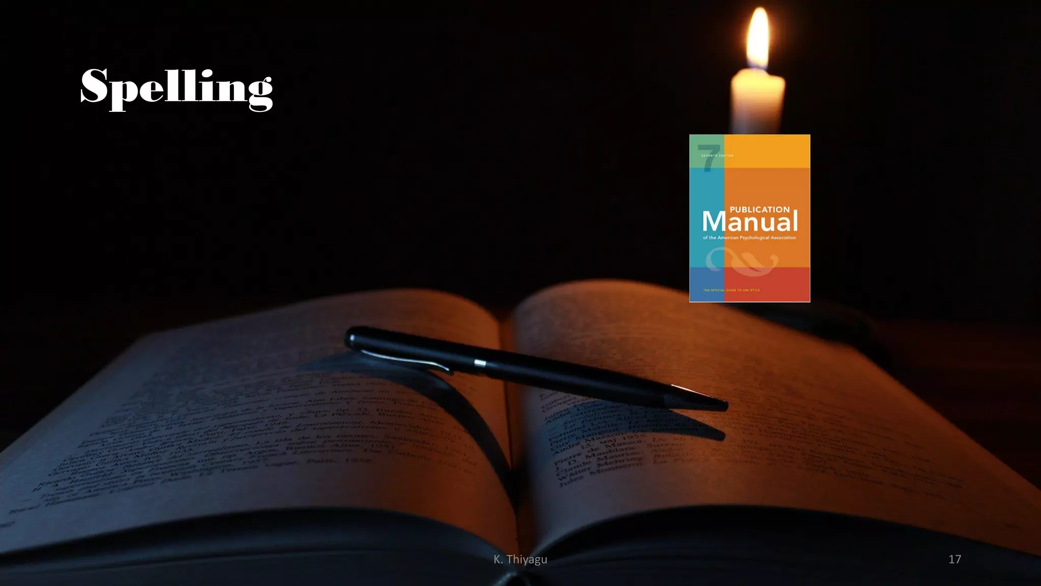 APA Mechanics of Style - (7th Edition APA Manual) | PDF