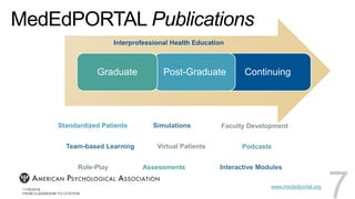 From Classroom to Citation: A Scholarly path for psychologist educators ...