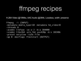 Apan media encoding | PPT