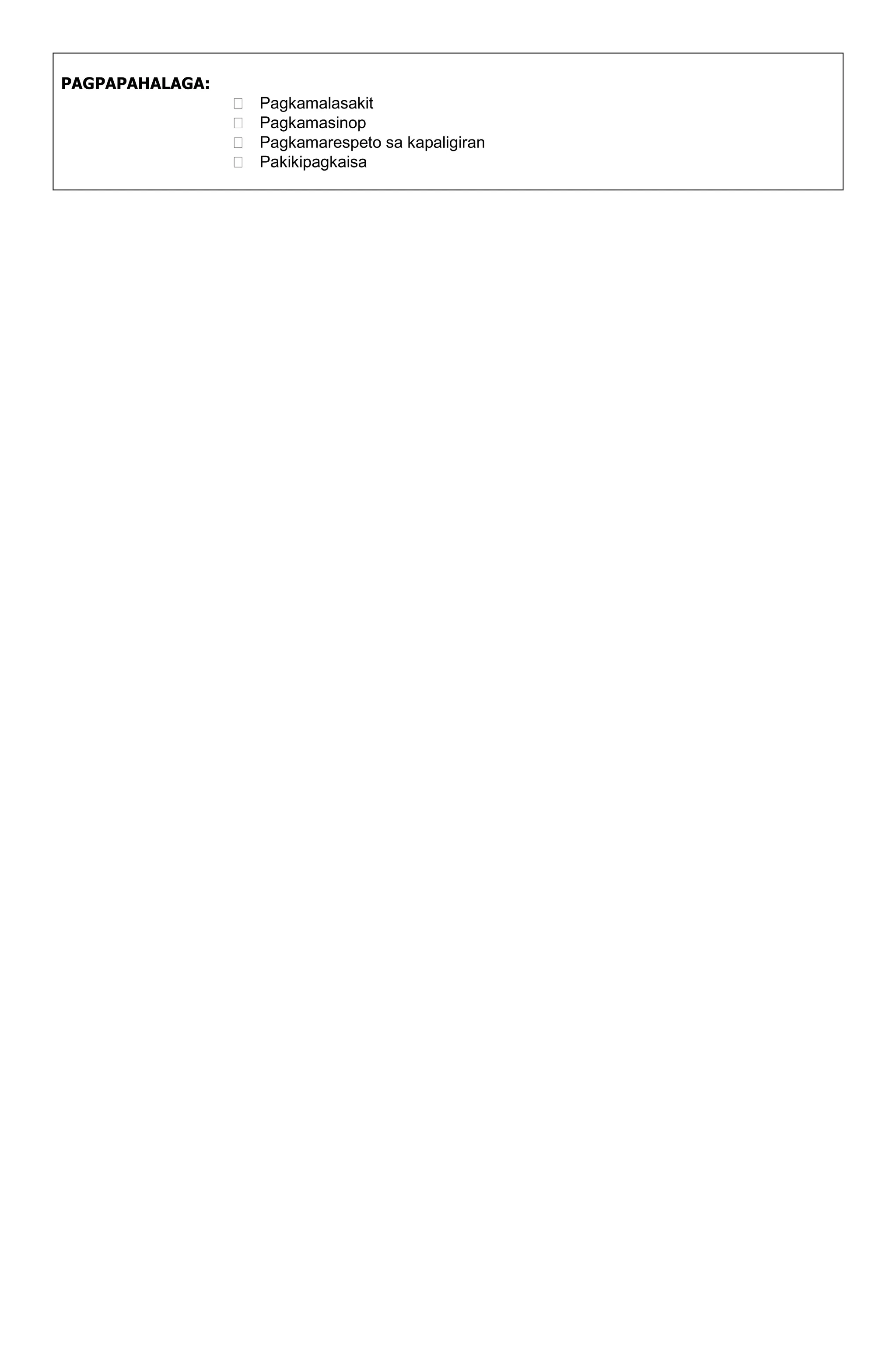 Araling Panlipunan Grade 7 Learning Plan.docx