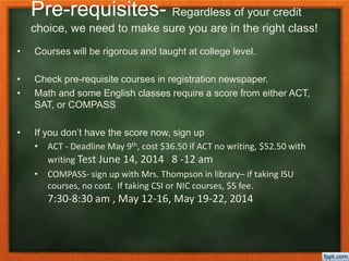 Ap and dual enrollment presentation | PPTX