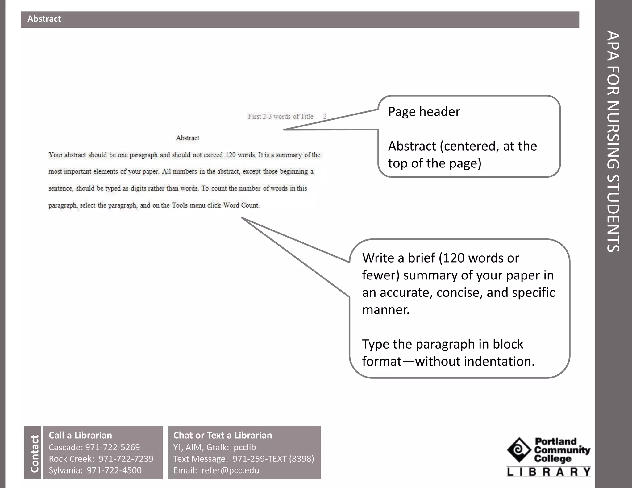 APA for Nursing | PPSX
