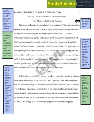 APA Paper Example | PDF