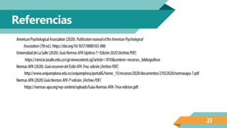 Introducción al Estilo APA 7ma. edición | PDF