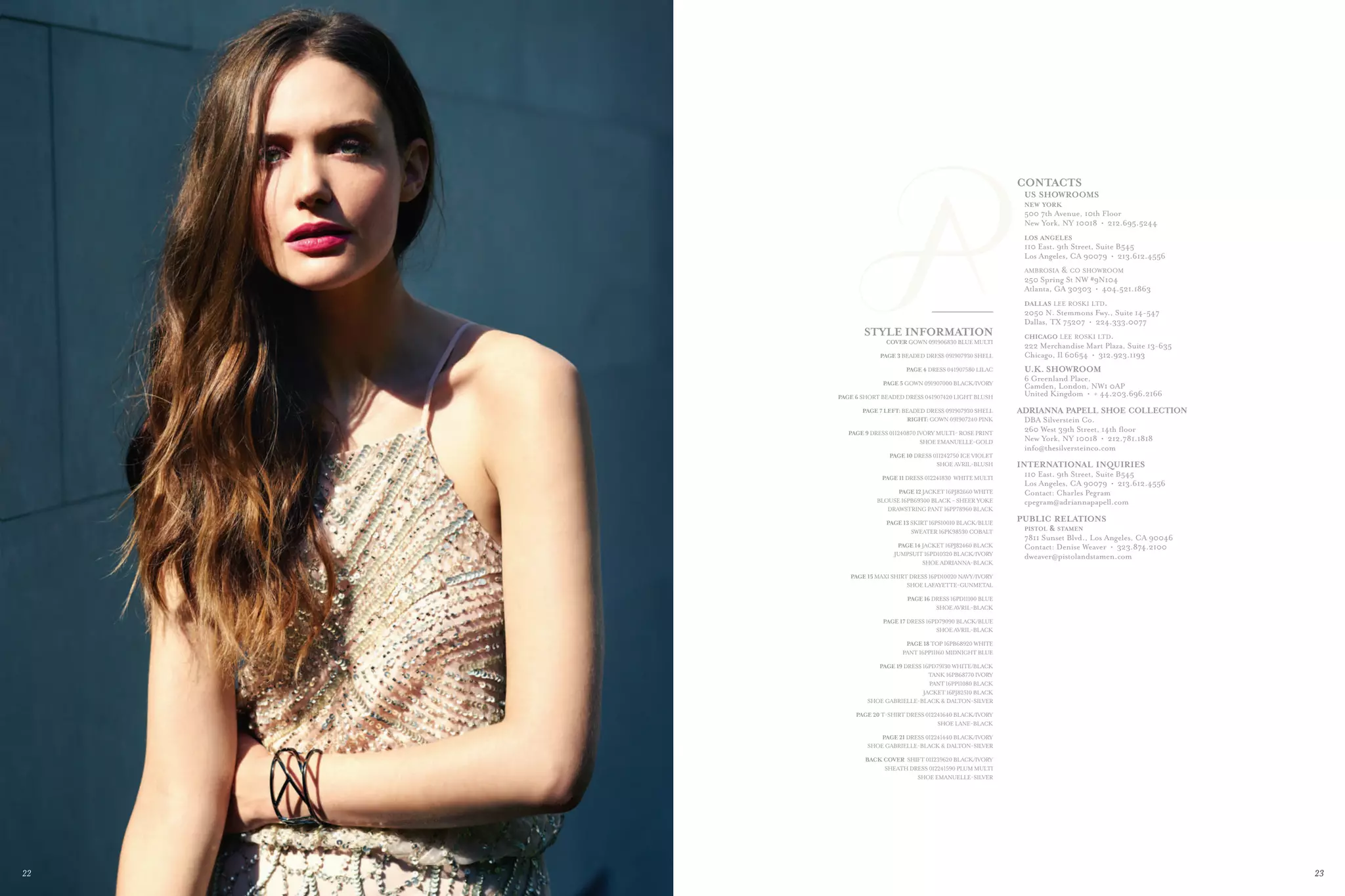 Adrianna Papell Spring 2015 Lookbook | PDF
