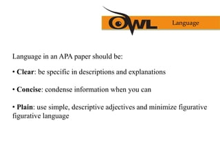 APA POWERPOINT REPORT WRITING GUIDELINES.pptx