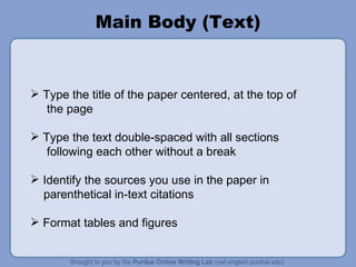 Apa ppt | PPT