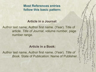 Introduction to APA Style | PPT