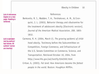 Introduction to APA Style | PPT