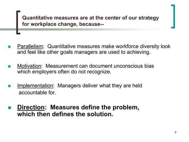 Measuring Inclusion in the Workplace | PPT