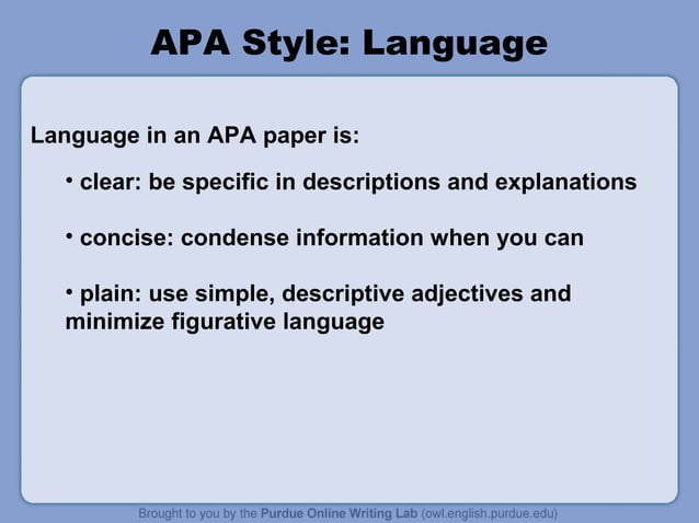 APA Style Presentation | PPT