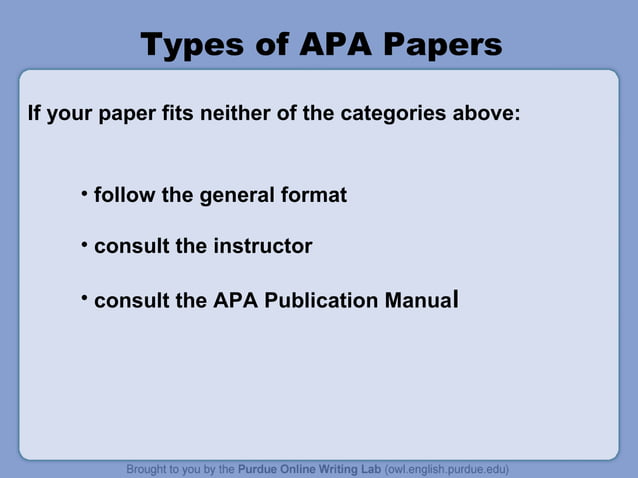 APA Style Presentation | PPT