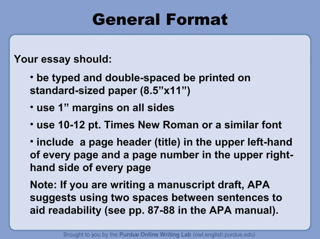 APA Style Presentation | PPT