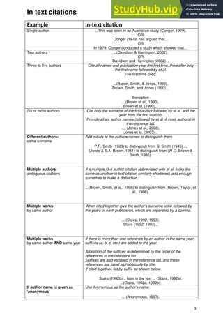 APA Quick Reference | PDF
