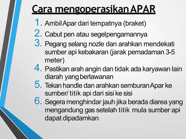 Alat Pemadam Api Ringan yang dipake untuk memadamkan api.pptx