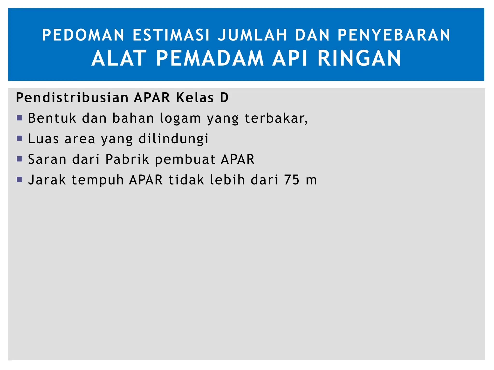 Alat pemadam api ringan point penggunaan alat pemadam | PDF