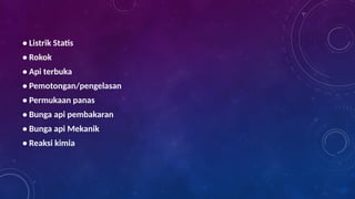 APAR Alat Pemadam Api Ringan, dan cara penggunaannya | PPTX