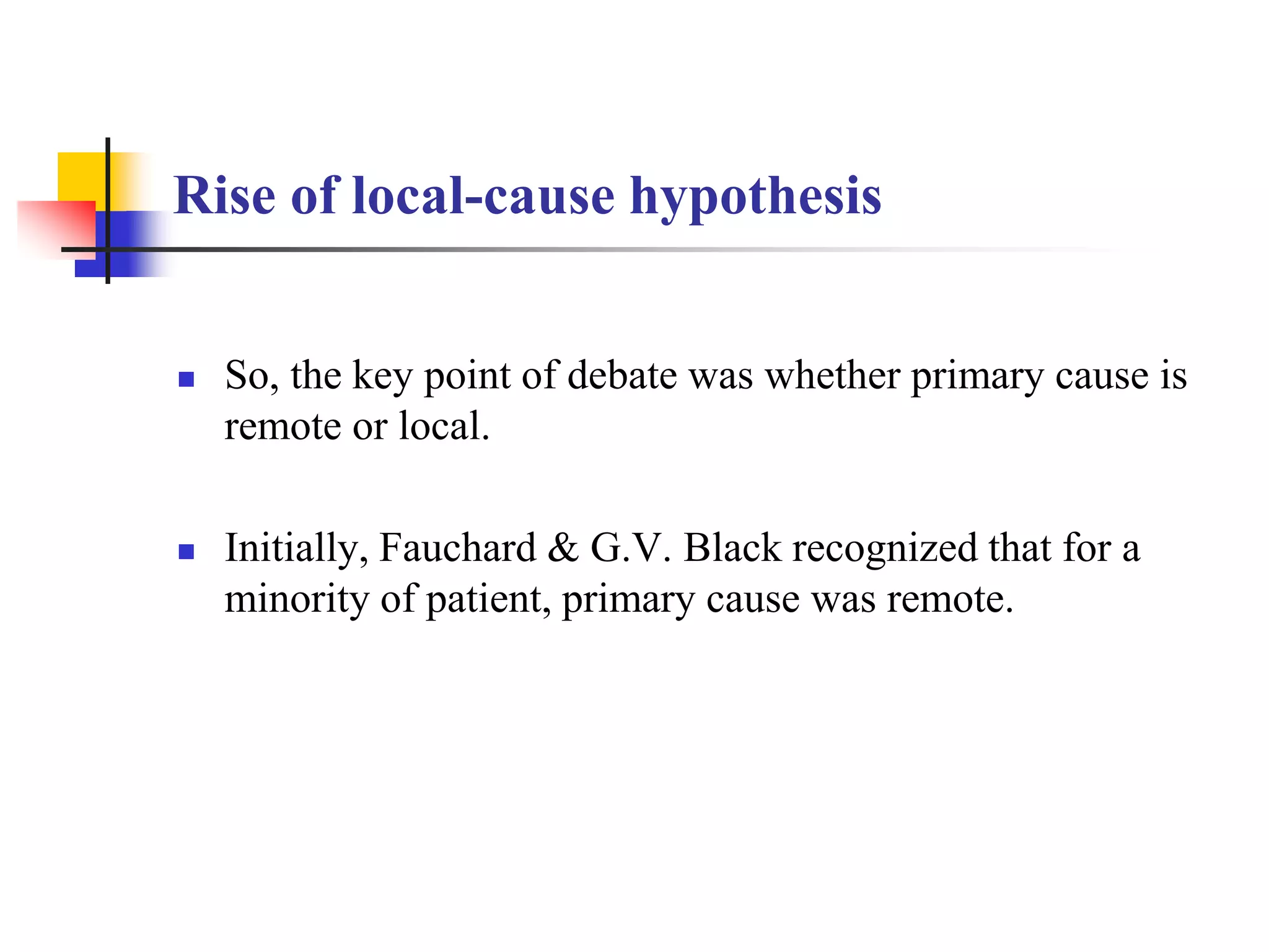 A paradigm shift in the etiopathogenesis of periodontitis khushbu | PPTX